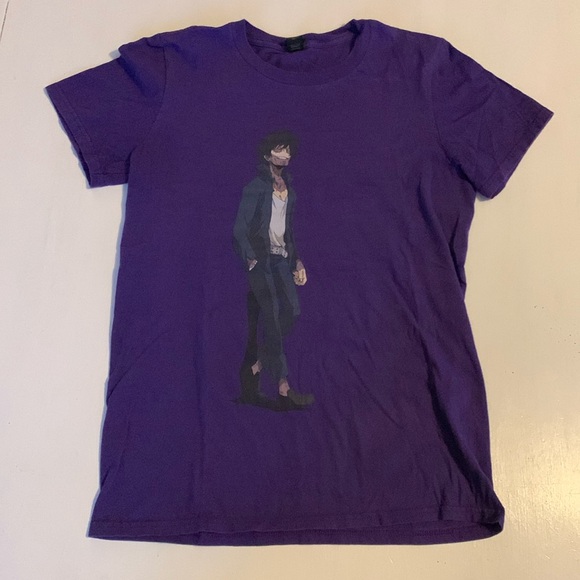 Hot Topic | Tops | Purple My Hero Academia Dabi Tee | Poshmark